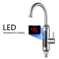 China Stainless Steel Instant Water Heater Hot And Cold Water Tap For Kitchen Sink for sale