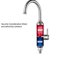 China Stainless Steel Instant Water Heater Hot And Cold Water Tap For Kitchen Sink for sale