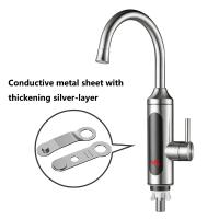 China Stainless Steel Instant Water Heater Hot And Cold Water Tap For Kitchen Sink for sale