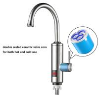 China LED Digital Display Over Heating Protector Electric Heating Tap For Kitchen for sale