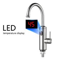 China 220V 3300W Instant Hot Water Tap EU Plug Electric Hot Water Taps For Kitchen for sale