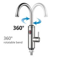 China 220V 3300W Instant Hot Water Tap EU Plug Electric Hot Water Taps For Kitchen for sale