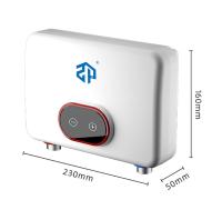 China LED Digital Temperature Display Instant Electric Water Heater 3s Fast Heating Tankless for sale