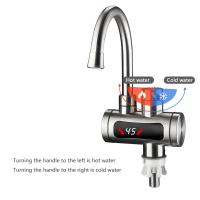 China Instantaneous Electric Heater Water Tap With 304 Stainless Steel Material for sale