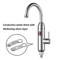 China 304 Stainless Steel 220-230V 3300W Electric Kitchen Instant Water Heater Tap for sale