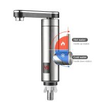 China Instantaneous Electric Hot Water Heater Tap For Bathroom With 360 Degree Rotatable Outlet And LED Display for sale