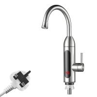 China Fast Heating 304 Stainless Steel Instant Electric Water Heater Kitchen Tap for sale