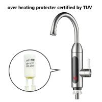 China Fast Heating 304 Stainless Steel Instant Electric Water Heater Kitchen Tap for sale