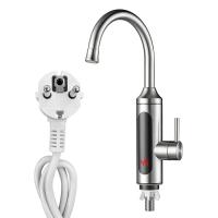 China Kitchen 3300W Power 304 Stainless Steel Instant Electric Water Faucet for sale
