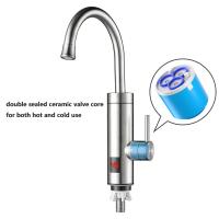 China 304 Stainless Steel Instant Electric Heater Water Faucet Single Handle for sale