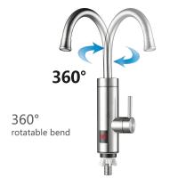 China 304 Stainless Steel Instant Electric Heater Water Faucet Single Handle for sale