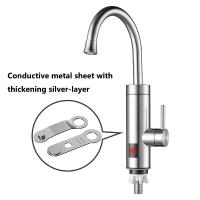 China 304 Stainless Steel Instant Electric Heater Water Faucet Single Handle for sale
