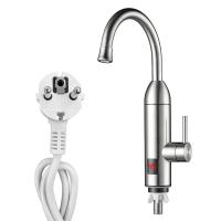 China 304 Stainless Steel Instant Electric Heating Water Faucet IPX4 With LED Digital Temperature Display for sale