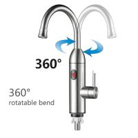 China Instant Hot Water Electric Hot Water Tap Kitchen 304 Stainless Steel for sale