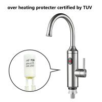China Deck Mounted Electric Tankless Instant Hot Water Heater Faucet Kitchen Heating Tap for sale