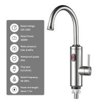 China Hot And Cold Water Dual Use 3300w 3s Heating Electric Kitchen Water Heater Tap for sale