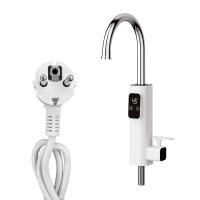 China 360 Deg Free Rotation 304 Stainless Steel Electric Heating Water Faucet With 3s Fast Heating for sale