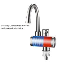 China 304 Stainless Steel Instant Heating Bathroom Hot And Cold Water Faucet for sale