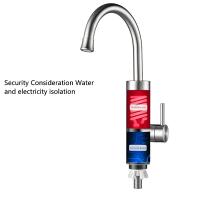 China 220V 230V 3300W 304 Stainless Steel Kitchen Faucet Hot Cold for sale