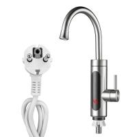 China 220V 230V 3300W 304 Stainless Steel Kitchen Faucet Hot Cold for sale