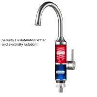 China Tankless Dual Use Hot And Cold Water Tap For Kitchen And Bathroom Water Heater Tap for sale