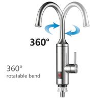 China Tankless Dual Use Hot And Cold Water Tap For Kitchen And Bathroom Water Heater Tap for sale
