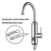 China Tankless Dual Use Hot And Cold Water Tap For Kitchen And Bathroom Water Heater Tap for sale