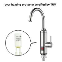 China Tankless Dual Use Hot And Cold Water Tap For Kitchen And Bathroom Water Heater Tap for sale
