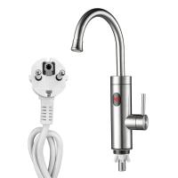China Stainless Steel Fast Electric Heating Water Tap Hot Water Heater Tap for sale