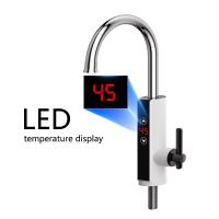 China 3300W Fast Heating 360 Degree Free Rotation Electric Hot Water Heater Tap for sale