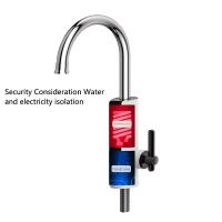 China 3300W Fast Heating 360 Degree Free Rotation Electric Hot Water Heater Tap for sale
