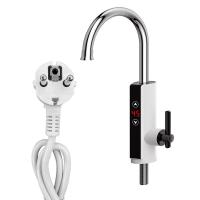 China 3300W Fast Heating 360 Degree Free Rotation Electric Hot Water Heater Tap for sale