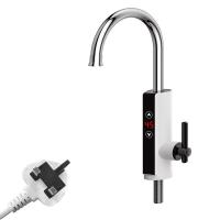 China 3300W Fast Heating 360 Degree Free Rotation Electric Hot Water Heater Tap for sale