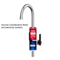 China Instant Hot Water Supply 360 Degree Free Rotation Electric Heating Water Tap for sale