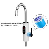 China Instant Hot Water Supply 360 Degree Free Rotation Electric Heating Water Tap for sale