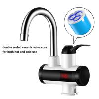 China Shower EU Plug Electric Hot Water Mixer Tap For Instant Hot Water Supply for sale