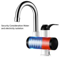 China Shower EU Plug Electric Hot Water Mixer Tap For Instant Hot Water Supply for sale