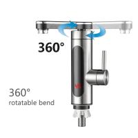 China 304 Stainless Steel EU Plug Instant Electric Heating And Water Faucet for sale