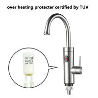 China 220V Tankless Instant Tankless Electric Hot Water Heater Faucet With LED Digital Display for sale
