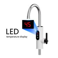 China Fast Heating EU Plug Electric Heating Water Faucet For 24 Hours On Demand Hot Water for sale