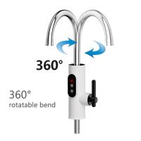 China Fast Heating EU Plug Electric Heating Water Faucet For 24 Hours On Demand Hot Water for sale