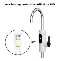 China Fast Heating EU Plug Electric Heating Water Faucet For 24 Hours On Demand Hot Water for sale