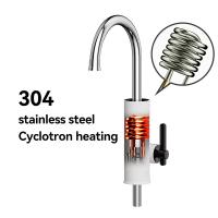 China Fast Heating EU Plug Electric Heating Water Faucet For 24 Hours On Demand Hot Water for sale