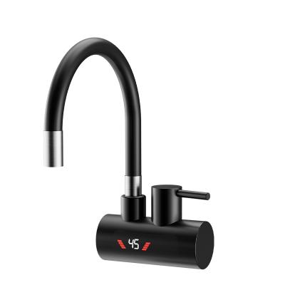 China Household Kitchen Electric Heating Faucet Instant Hot and Cold Dual-purpose Display Plastic Housing Garage Use for sale