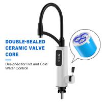 China 3400W Instant Electric Water Heater Faucet with IPX4 Waterproof and ABS Material for Kitchen & Bathroom for sale