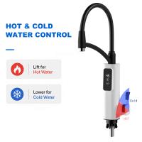 China 3400W Instant Electric Water Heater Faucet with IPX4 Waterproof and ABS Material for Kitchen & Bathroom for sale