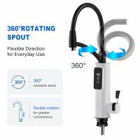 China 3400W Instant Electric Water Heater Faucet with IPX4 Waterproof and ABS Material for Kitchen & Bathroom for sale