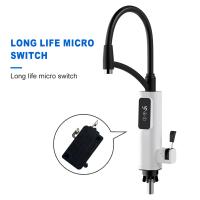 China 3400W Instant Electric Water Heater Faucet with IPX4 Waterproof and ABS Material for Kitchen & Bathroom for sale