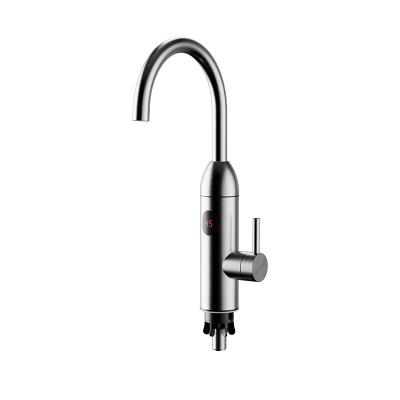 China 304 Stainless Steel 3300W Electric Heating Tap with Digital Display Instant Electric Faucet for sale