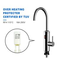 China 220V 3300W Instant Electric Hot Water Tap with 304 Stainless Steel for Kitchen for sale